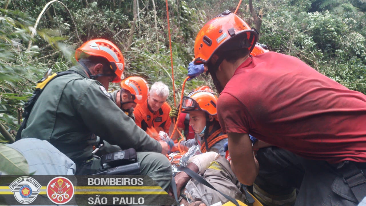 Zona norte de São José dos Campos: Trabalhador é resgatado após quebrar ...